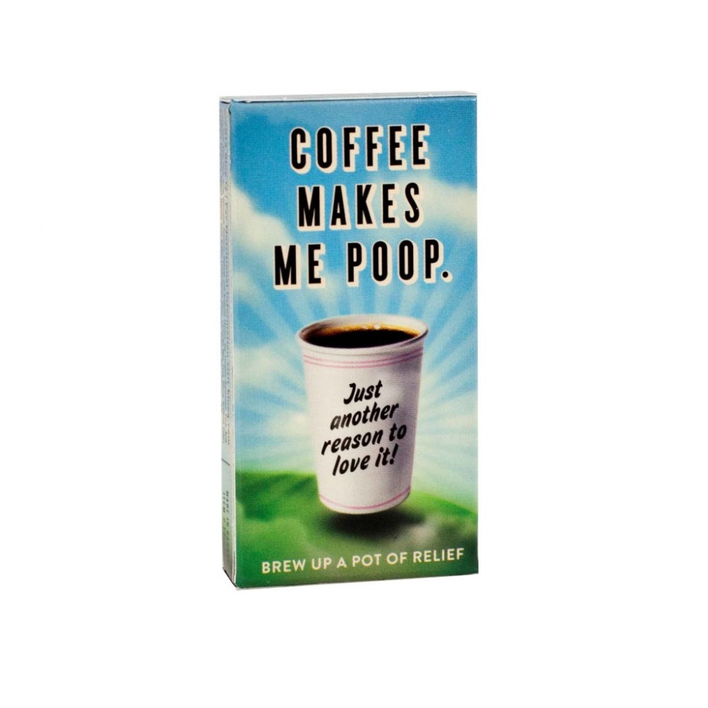 Coffee Makes Me Poop Chewing Gum