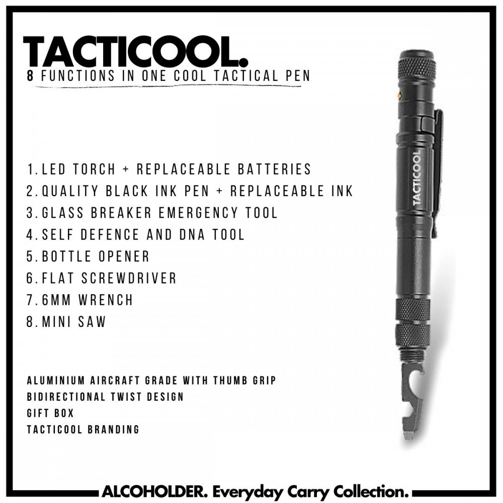 Tacticool The Ultimate Pen Tool Bottle Opener