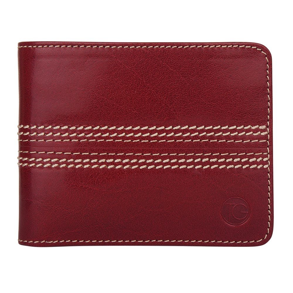 The Game - The Opener Leather Bifold Wallet - Cherry
